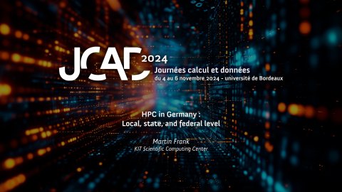 The KIT Scientific Computing Center | Canal U